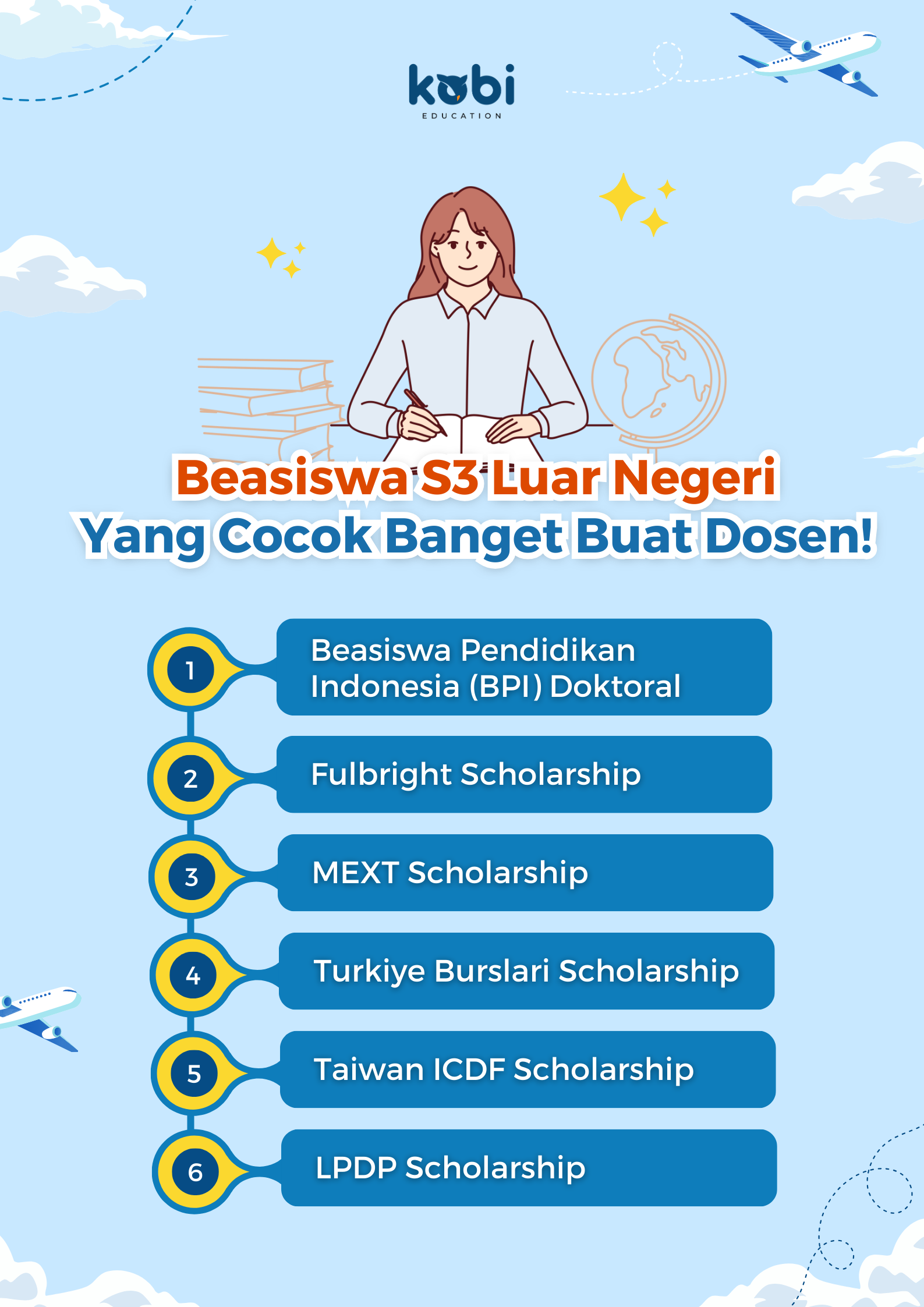 7 Beasiswa S3 Luar Negeri 2024-2025 Yang Cocok Buat Dosen - Info Study Abroad Terpercaya